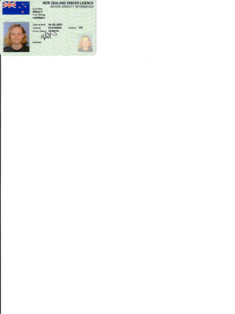 Drivers Licence | PDF