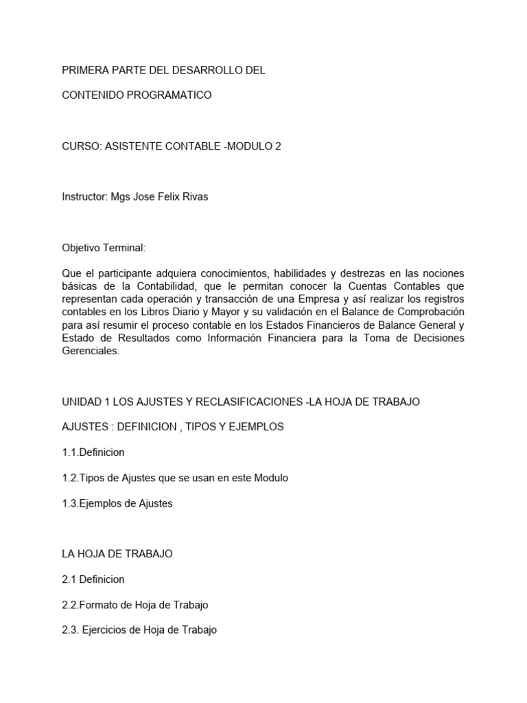 Modulo Contabilidad 2 Primera Parte | PDF | Pagaré | Contabilidad Modulo Contabilidad 2 Primera Parte | PDF | Pagaré | Contabilidad