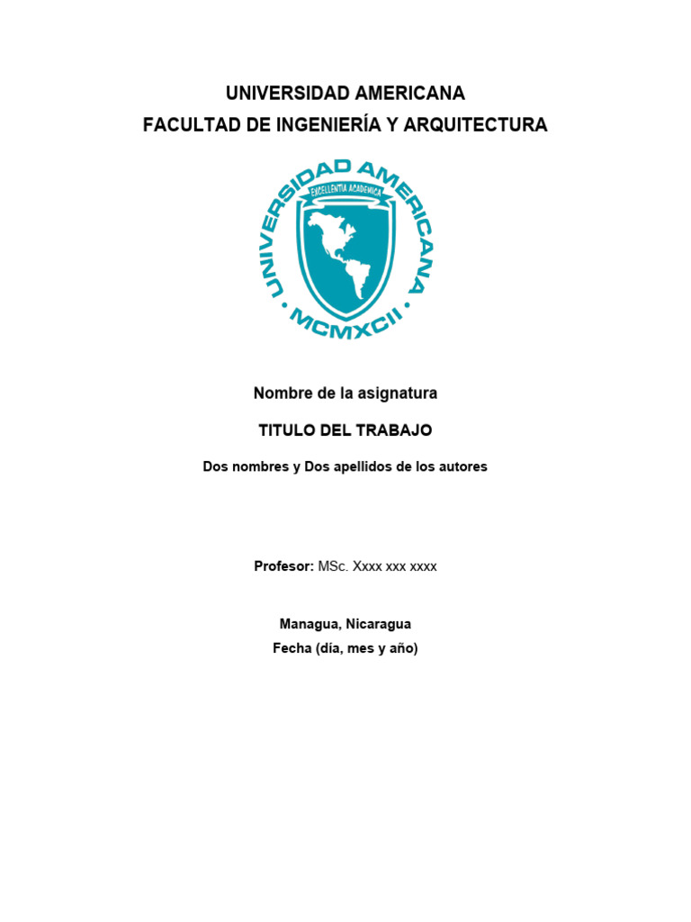 Portada de Los Trabajos y Aplicación Normas APA | PDF | Negocios