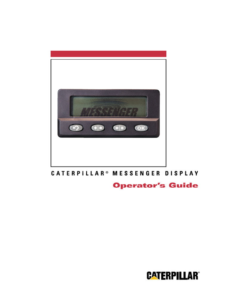 CAT-Messenger Display (English) - A4-Print-Version | PDF