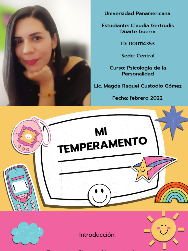 Análisis del Temperamento Colérico y Flemático | PDF | Temperamento ...