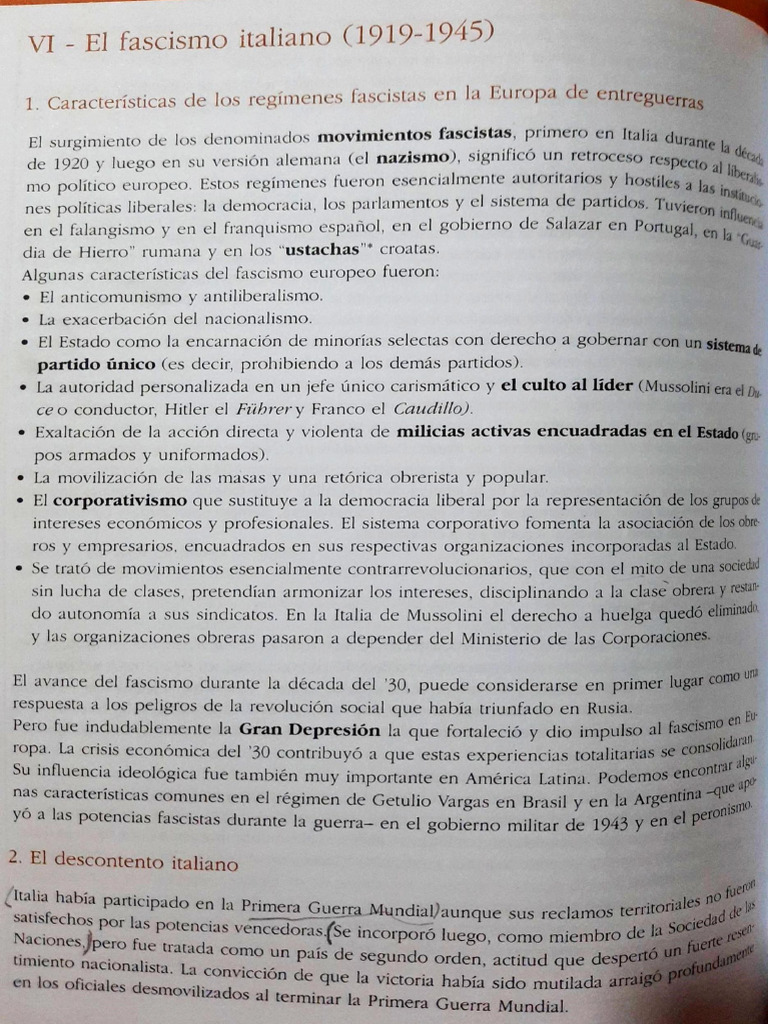 Nazismo y Fascismo Maipue | PDF | Alemania nazi | Benito Mussolini