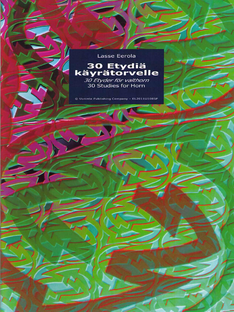 EEROLA, Lasse - 30 Studies For Horn | PDF