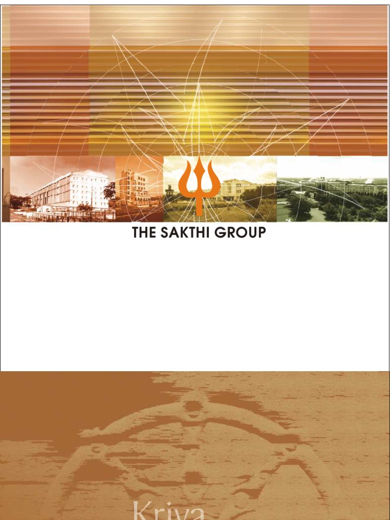 The Sakthi Group | PDF | Sugarcane | Manufacturing And Engineering