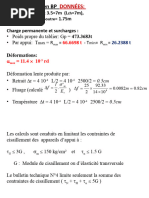 Exemple de Calcul de Radier | PDF | Élasticité (Physique) | Génie du ...