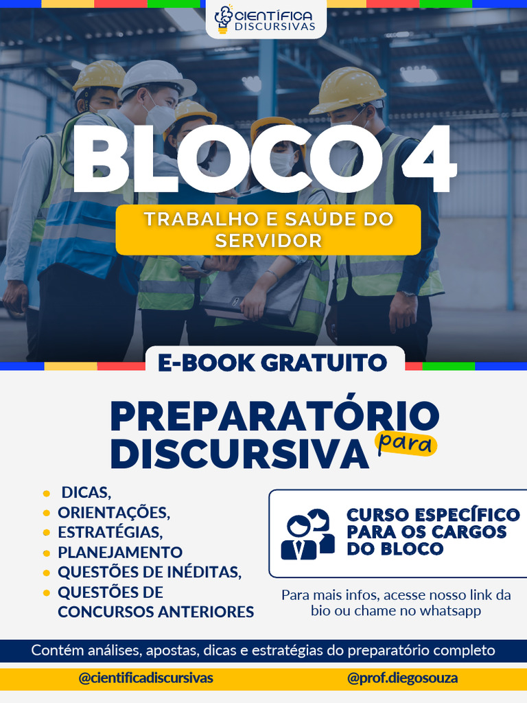 Bloco 4 CNU | Download grátis PDF | Sociologia | Economia