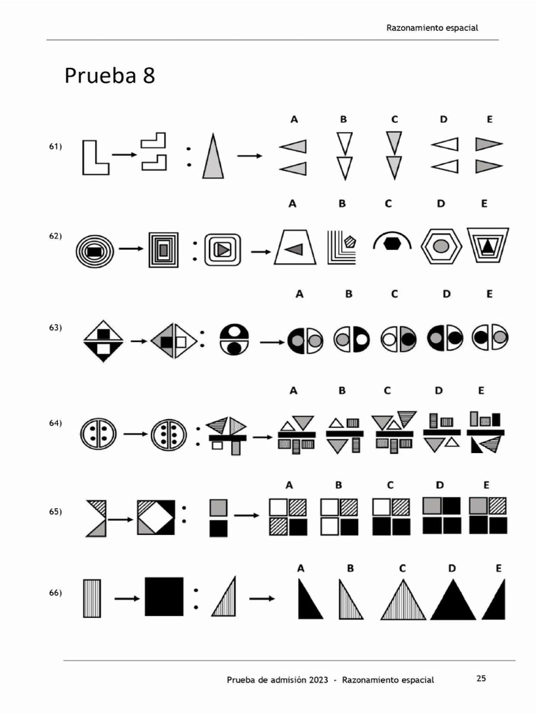 Examen Coar 2023 Prueba 6 | PDF