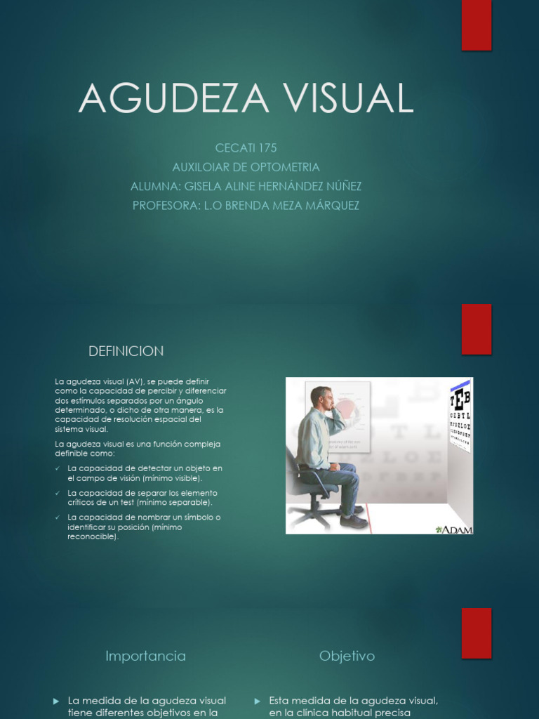 Agudeza Visual | PDF