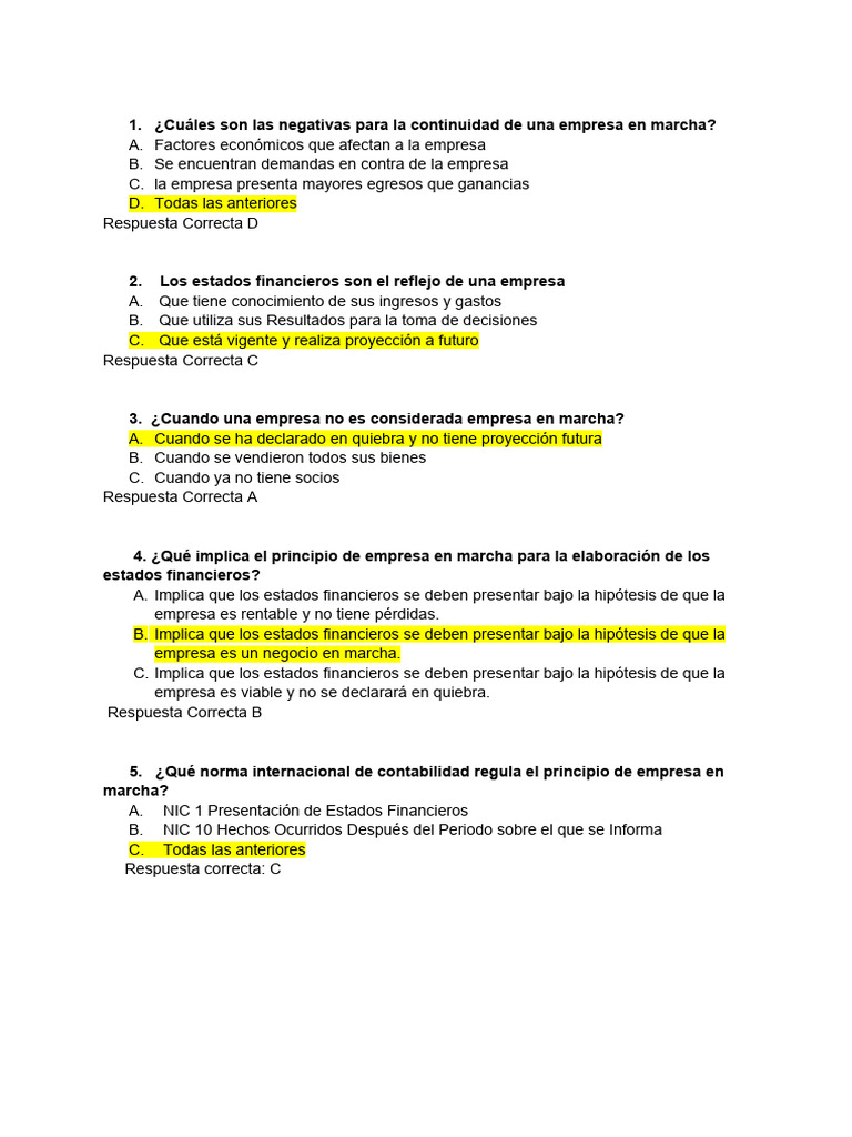 Empresa en Marcha | PDF