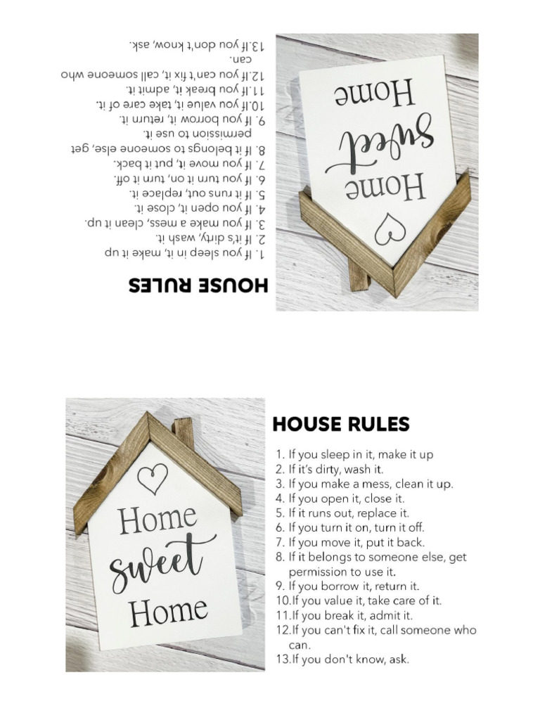 House Rules | PDF