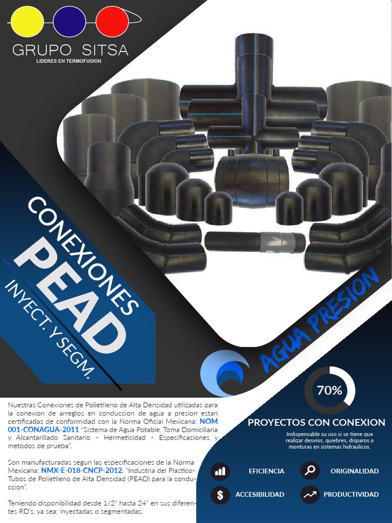2do Catálogo - Conexiones PEAD | Descargar gratis PDF | Tubería ...