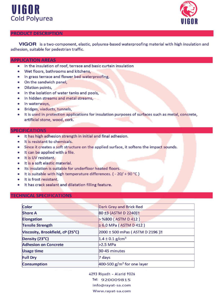 AD-28 Cold Polyurea.1 | PDF