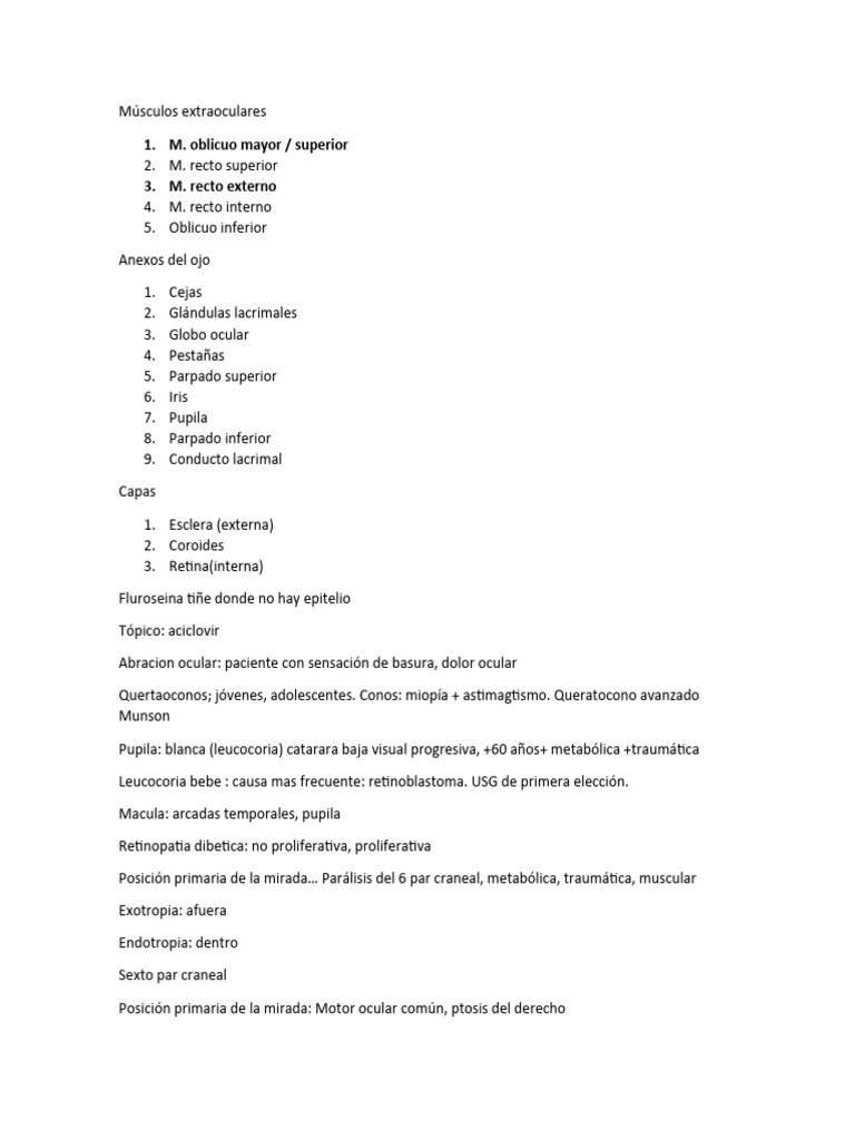 Oftalmo | PDF | Ojo humano | Glaucoma