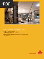 Sikacrete - 211 Sccplus | PDF | Concrete | Materials