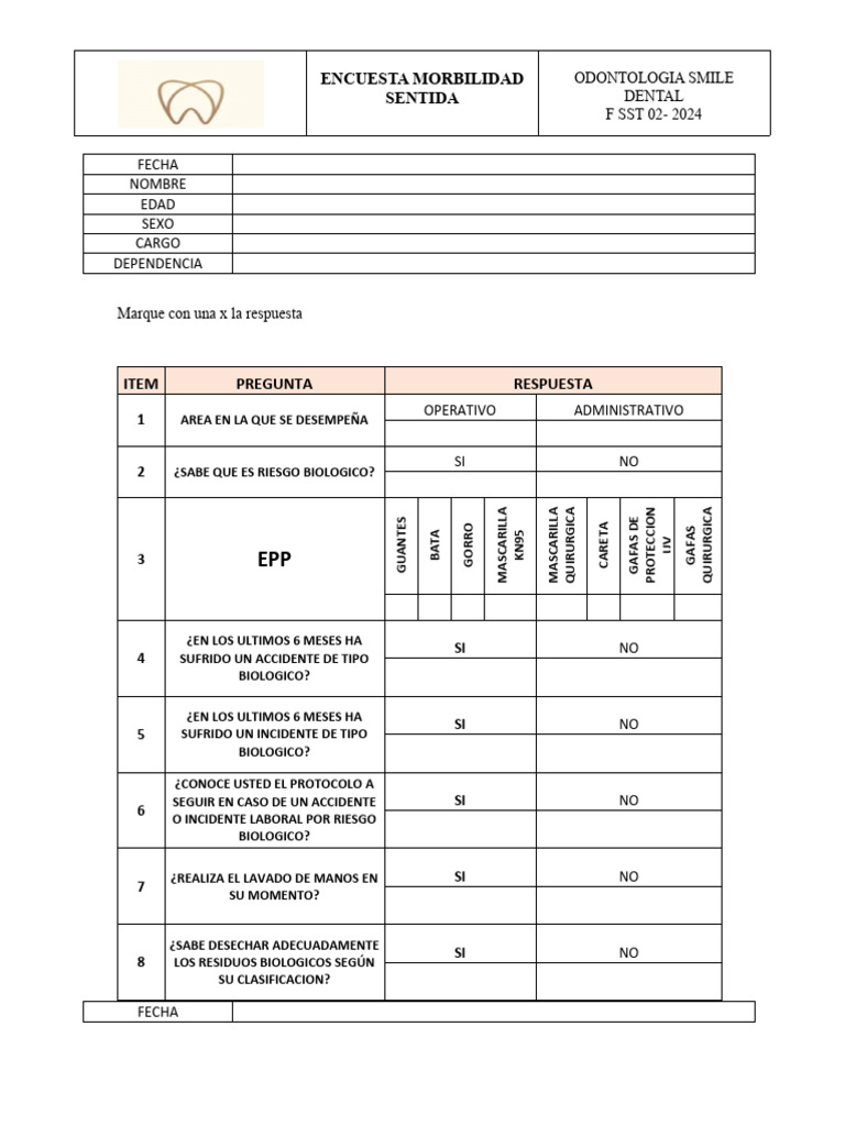 Morbilidad Sentida | PDF | Ciencias de la Salud | Especialidades Medicas
