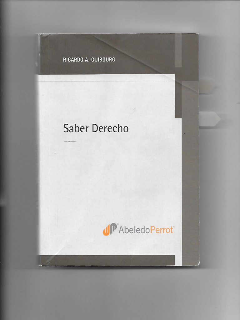 3 +Reconstrucción+Metodologia+La+Verdad+y+El+Conocimiento +Ricardo+Guibourg | PDF
