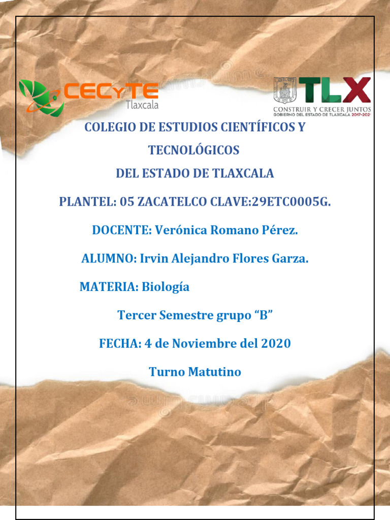 Act - Teoría-Celular-Flores-Garza-Irvin-Alejandro-3b | PDF | Biología Celular) | Vida