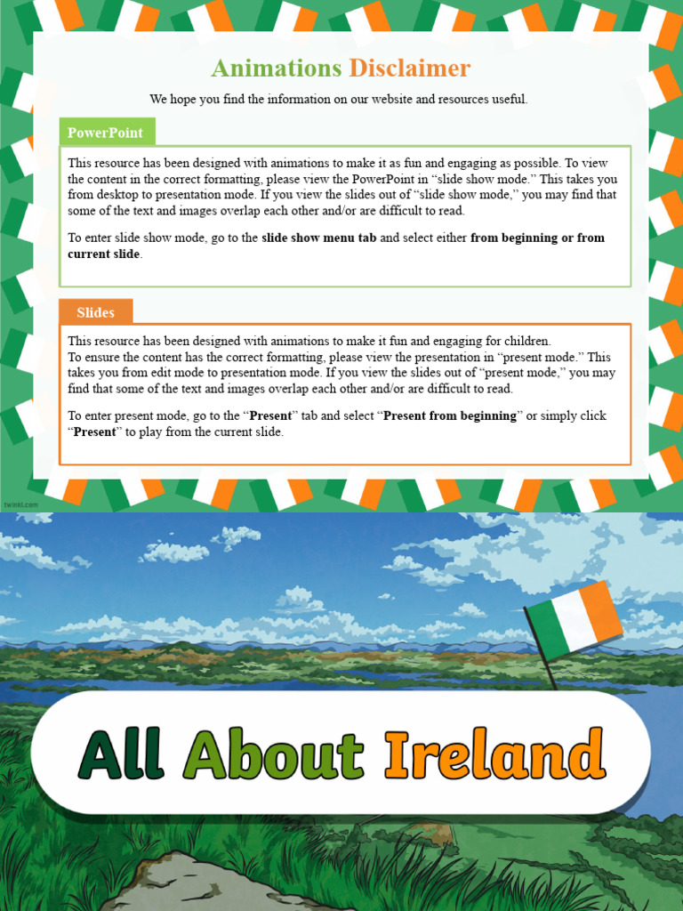 Engaging Ireland Presentation for Kids | PDF | Ireland | Dublin