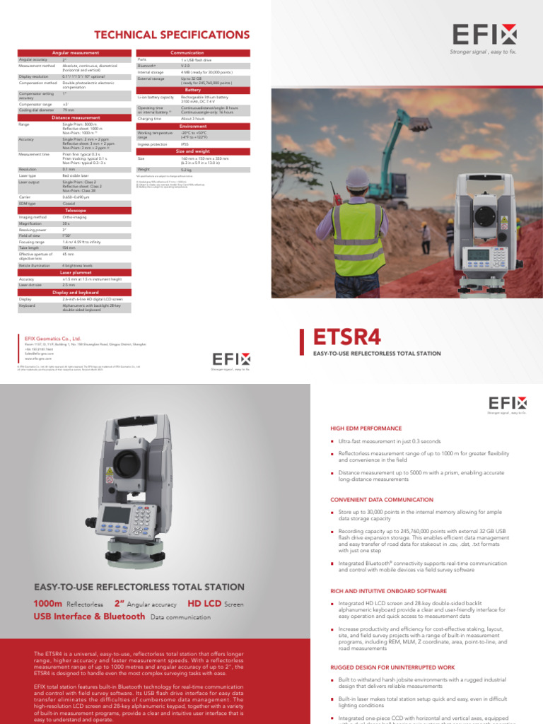 Etsr4 DS en | PDF | Rechargeable Battery