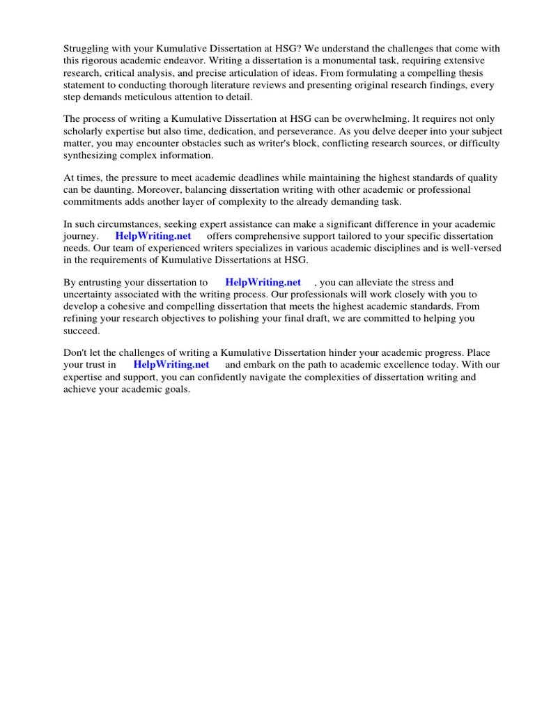 Kumulative Dissertation HSG | PDF | Thesis | Educational Assessment And Evaluation
