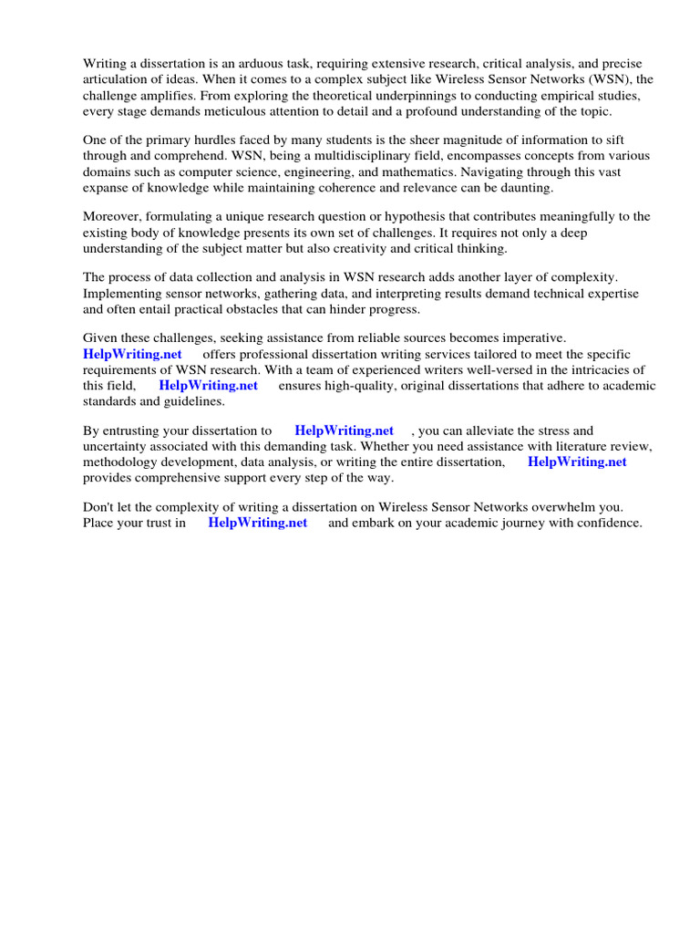 Dissertation Wireless Sensor Network Pdf Wireless Sensor Network Computer Network