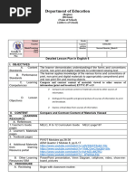 DETAILED LESSON PLAN Grade 6 | PDF | Lesson Plan | Communication