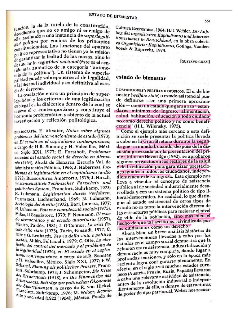 Texto Diccionario de PolÃ - Tica (Bobbio) | PDF