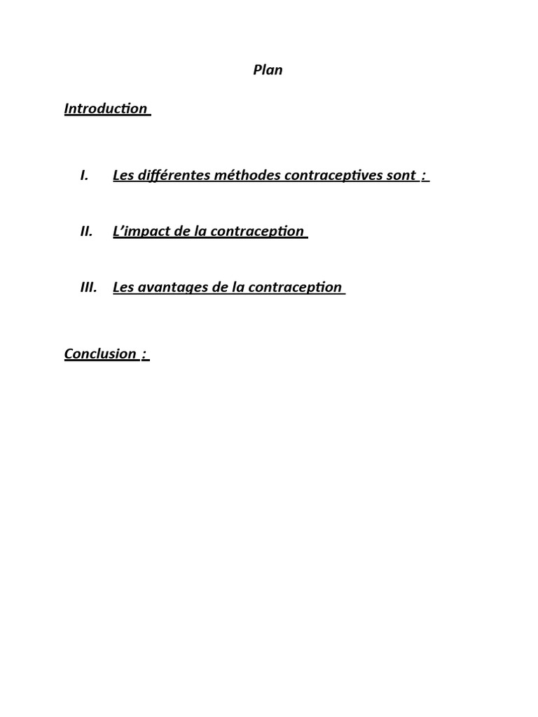 Planification Familiale | PDF | Contraception | Reproduction humaine