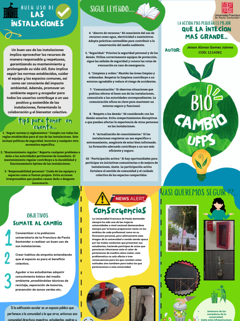 Tríptico Cambio Climático Orgánico Verde | PDF Tríptico Cambio Climático Orgánico Verde | PDF