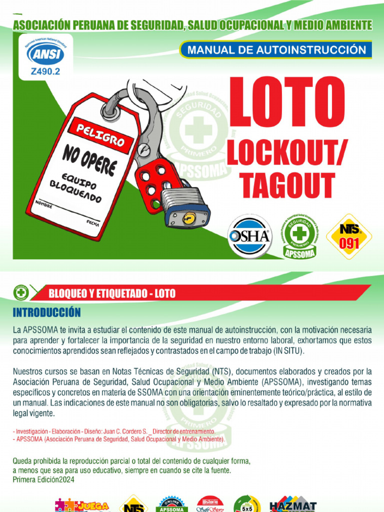 Manual Loto 1 | PDF