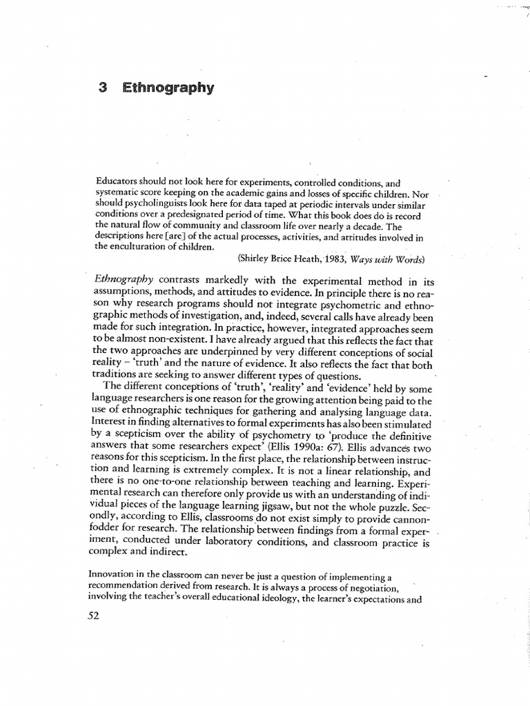 Nunan. D. 1992. Research Methods in Language Learning | PDF