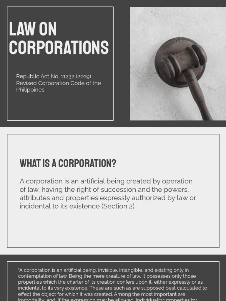 Laws On Corporations Pdf Board Of Directors Stocks