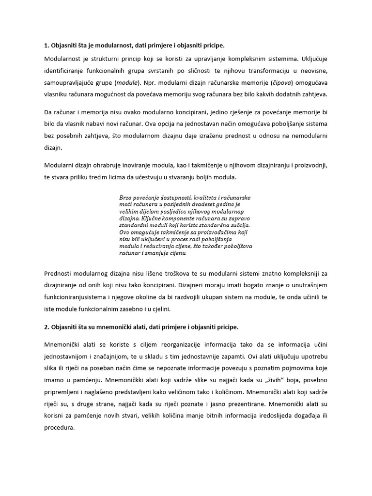 Ergonomija - Skripta | PDF