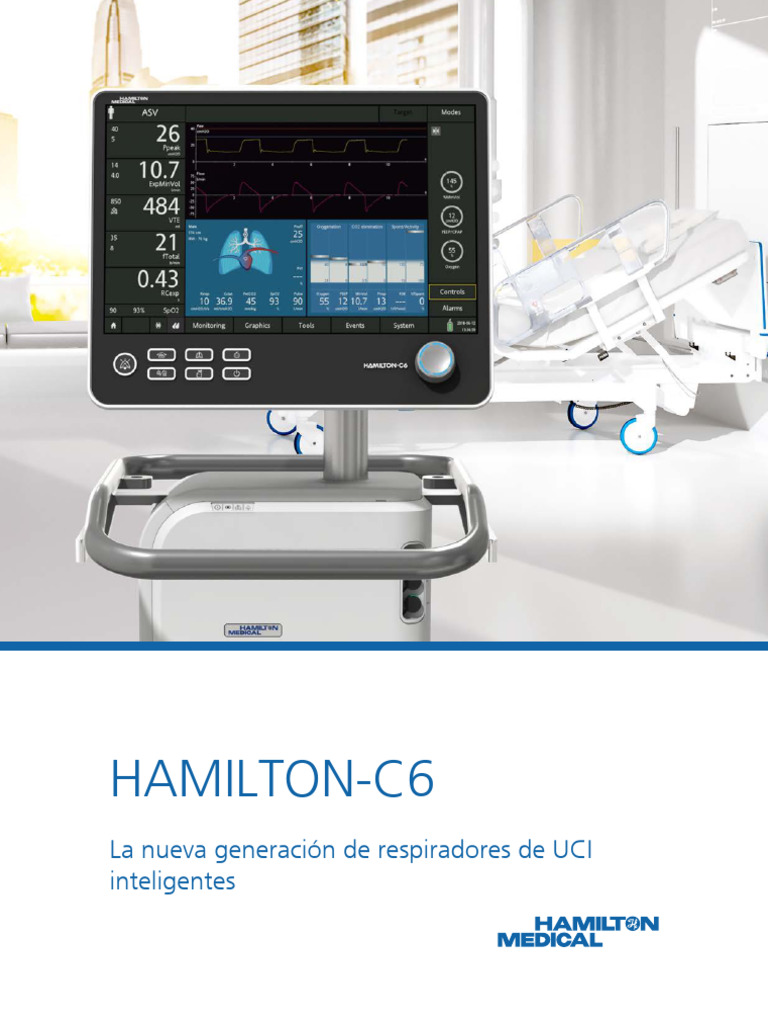 HAMILTON-C6 Brochure Es 689594.01 | PDF | Especialidades Medicas ...