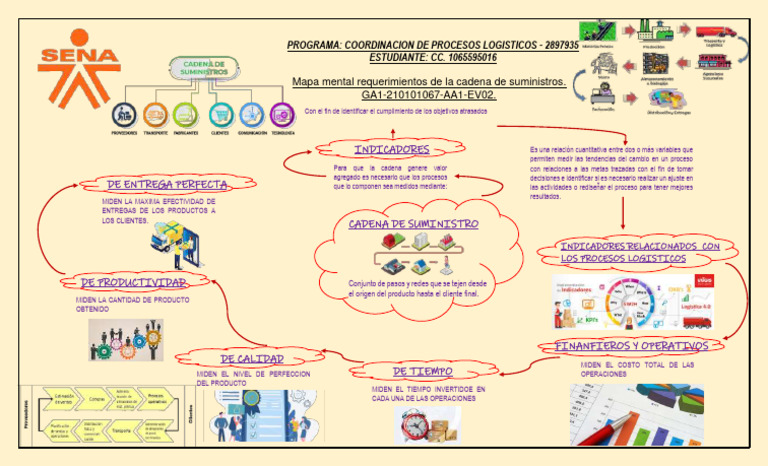 Mapa Mental | PDF | Logística | Cadena de suministro