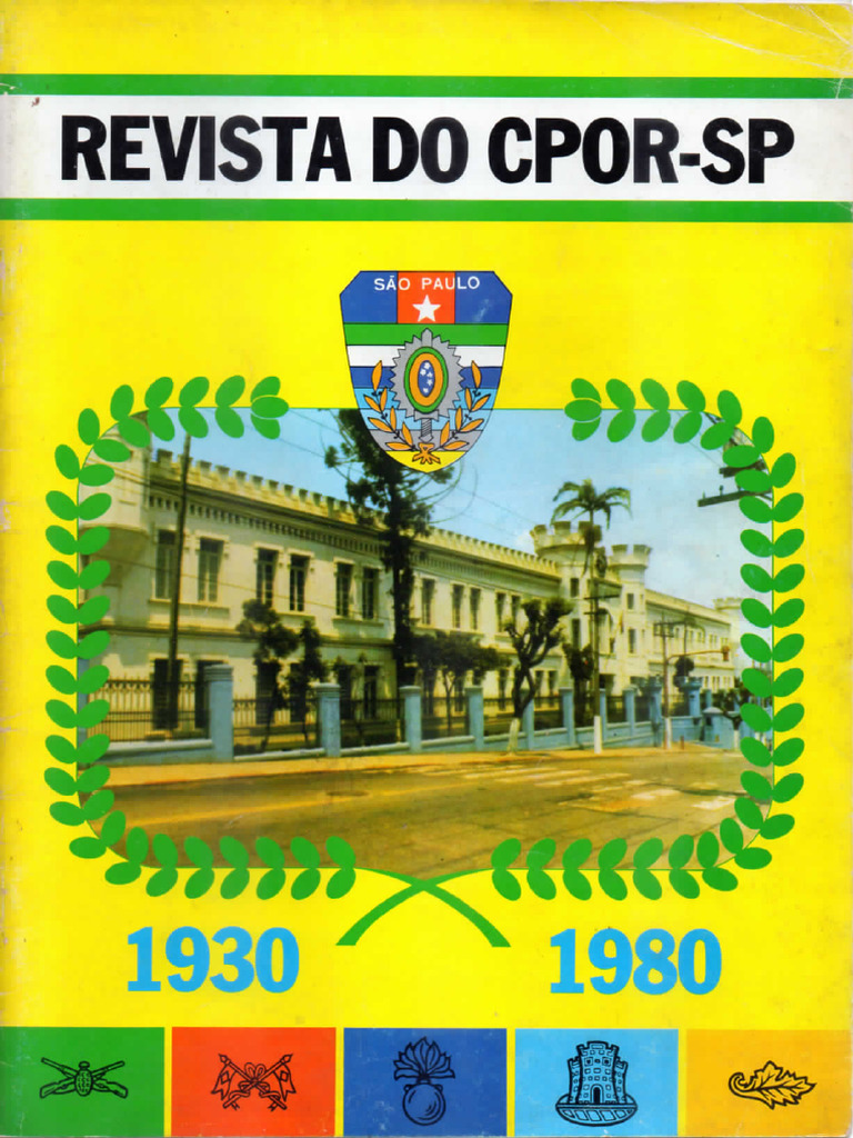 Revista Do CPOR SP 1980 - Centro de Preparação de Oficiais Da Reserva ...