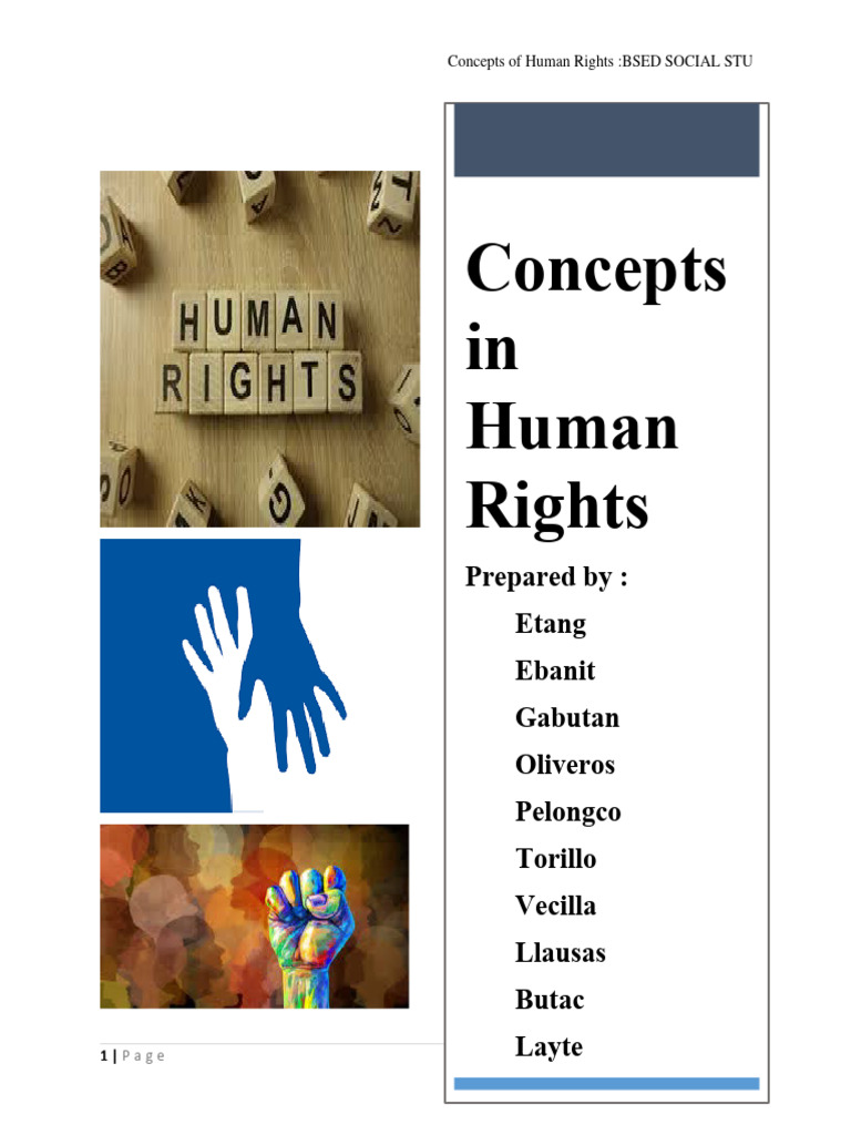 Human Rights: Concepts and History | PDF | Human Rights | Convention On ...