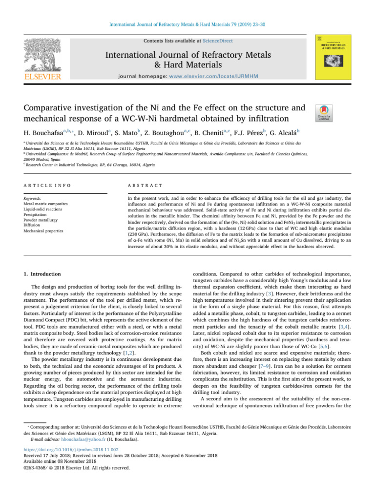 2019 - Comparative Investigation of The Ni and The Fe Effect On The ...