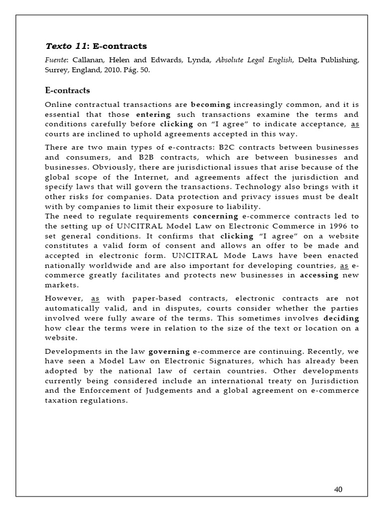 E CONTRACTS AND E SIGNATURES | PDF | E Commerce | Secure Communication