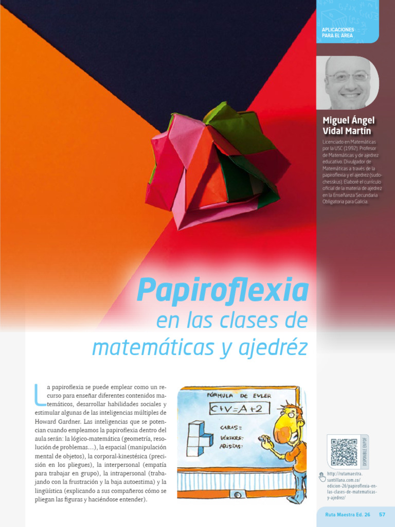 Papiroflexia en Matemáticas y Ajedrez | PDF | Triángulo | Geometría ...