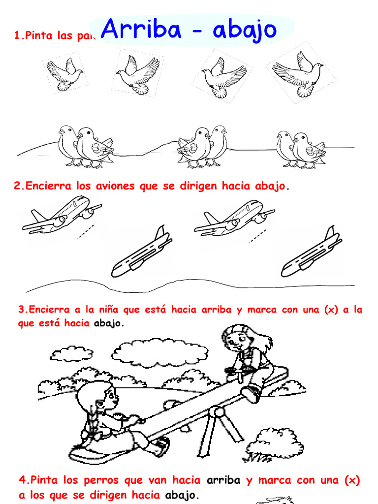 Ficha Arriba - Abajo 2024 | PDF