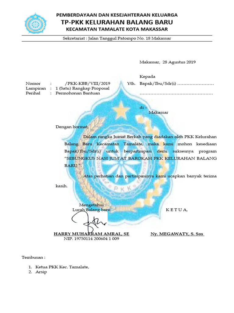 Proposal Jumat Berkah | PDF