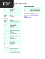 PUBG PC Keyboard Controls | PDF