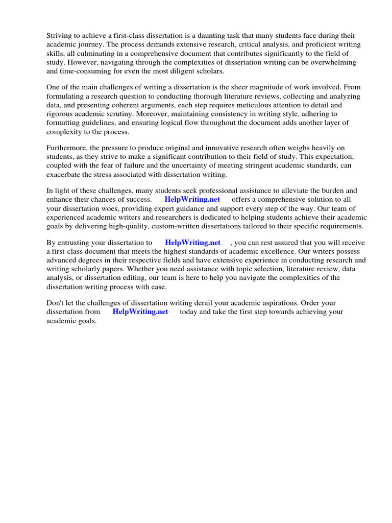 How To Get A First Class Dissertation | Download Free PDF | Thesis | Methodology