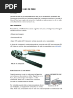 Montar Cabo RJ45 | PDF | Conector elétrico