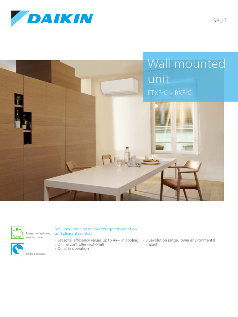 FTXF-C, RXF-C_Product flyer_ECPEN21-050A_English | PDF | Electricity ...