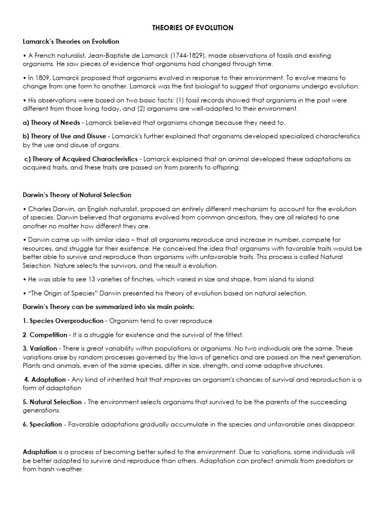 Asynchronous Activity Theory of Evolution | PDF | Evolution | Natural Selection