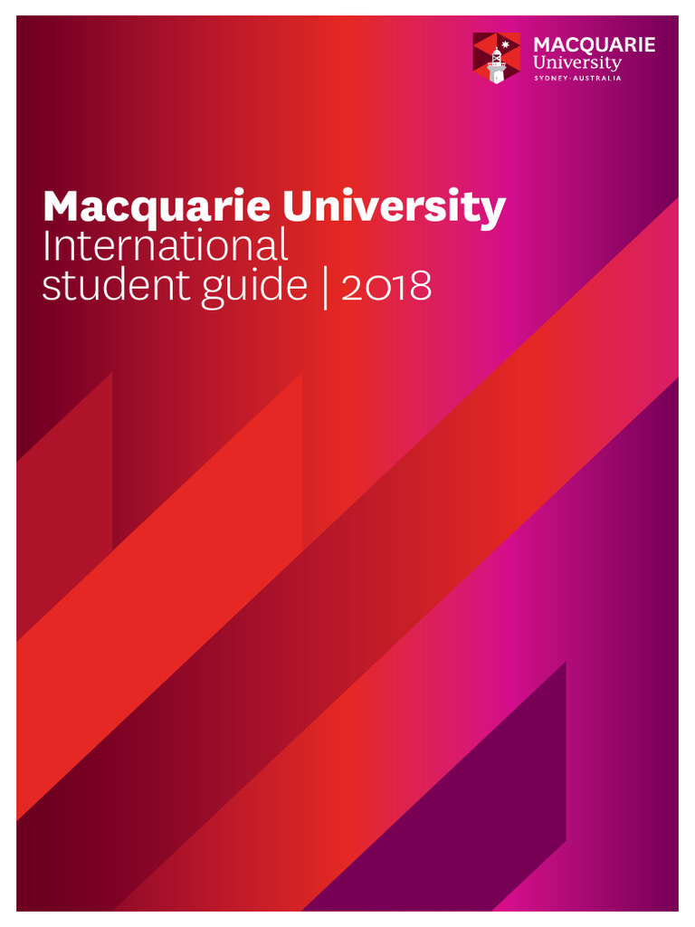 International Student Guide 2018 Download Free Pdf Sydney