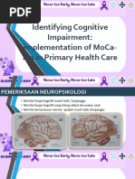 Skrining MoCA-InA untuk Kognisi | PDF