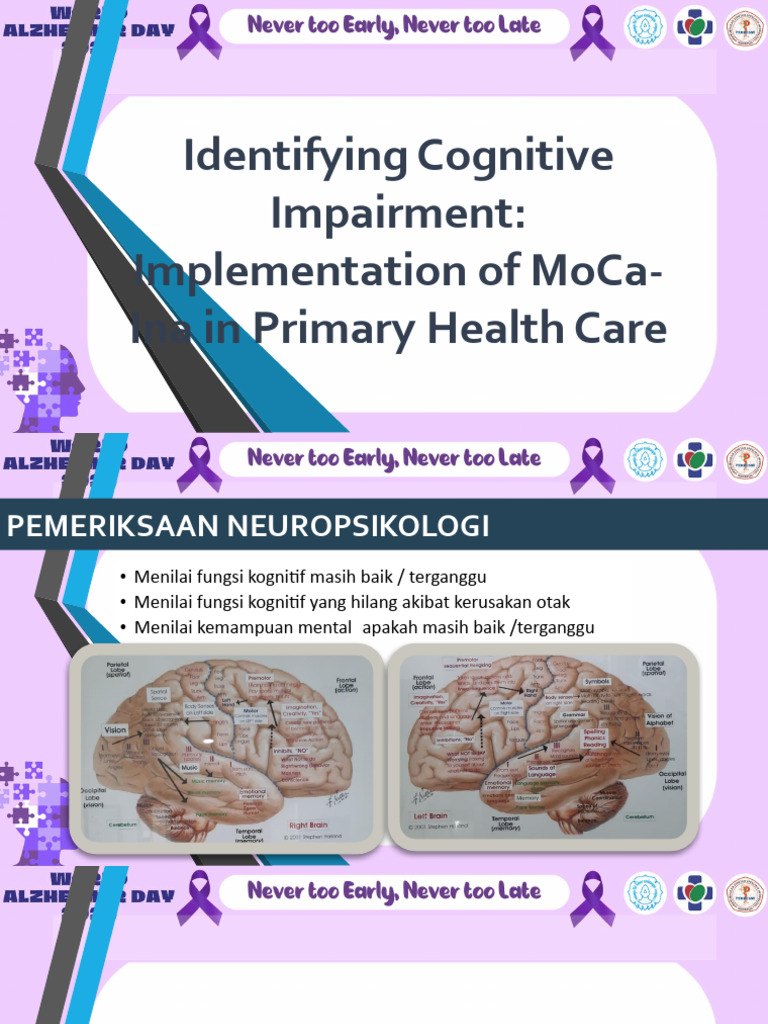 Identifying Cognitive Impairment Implementation of MoCA-Ina in Primary ...